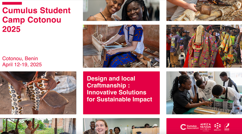 Communiqué de presse : Cumulus Student Camp 2025 à Cotonou : le design ...